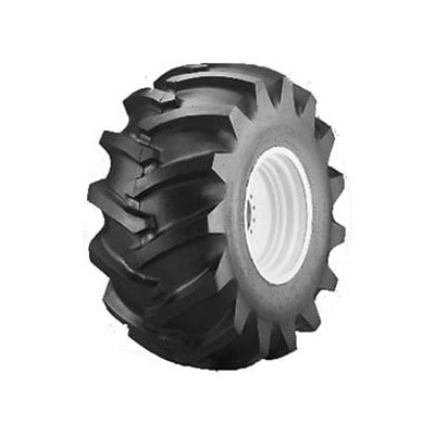 Do you use special agricultural tyres for forestry work?